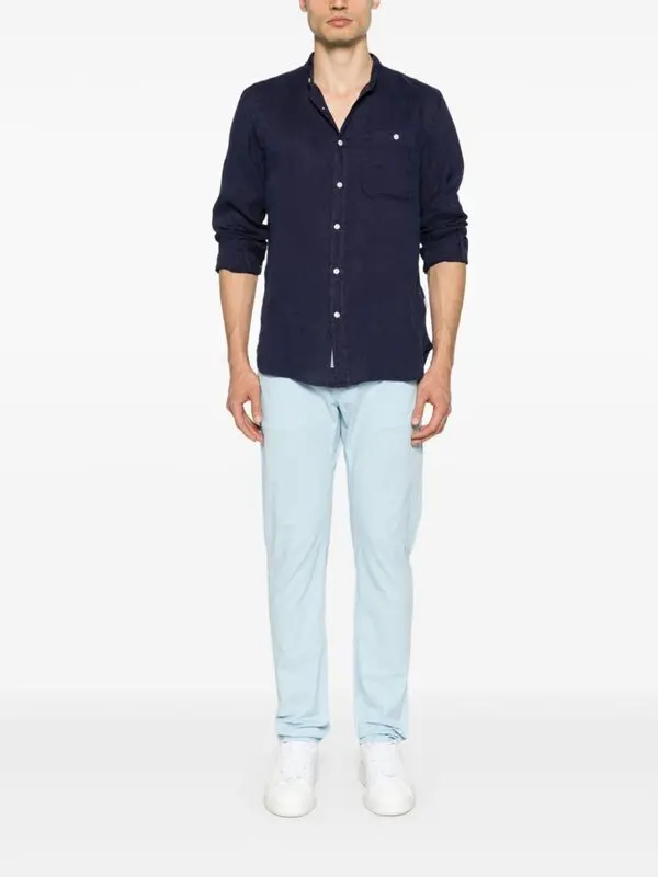 Woolrich Long-sleeve Linen Shirt