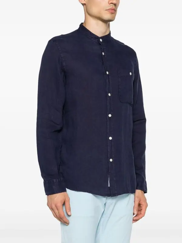 Woolrich Long-sleeve Linen Shirt