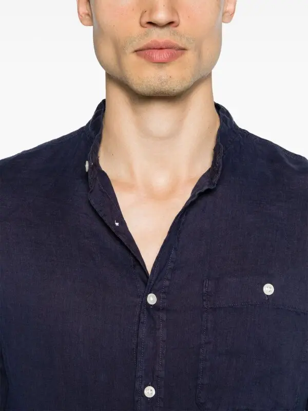 Woolrich Long-sleeve Linen Shirt