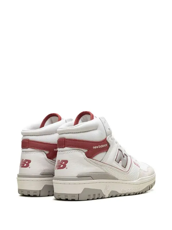 NEW BALANCE 650 High-top Sneakers - White