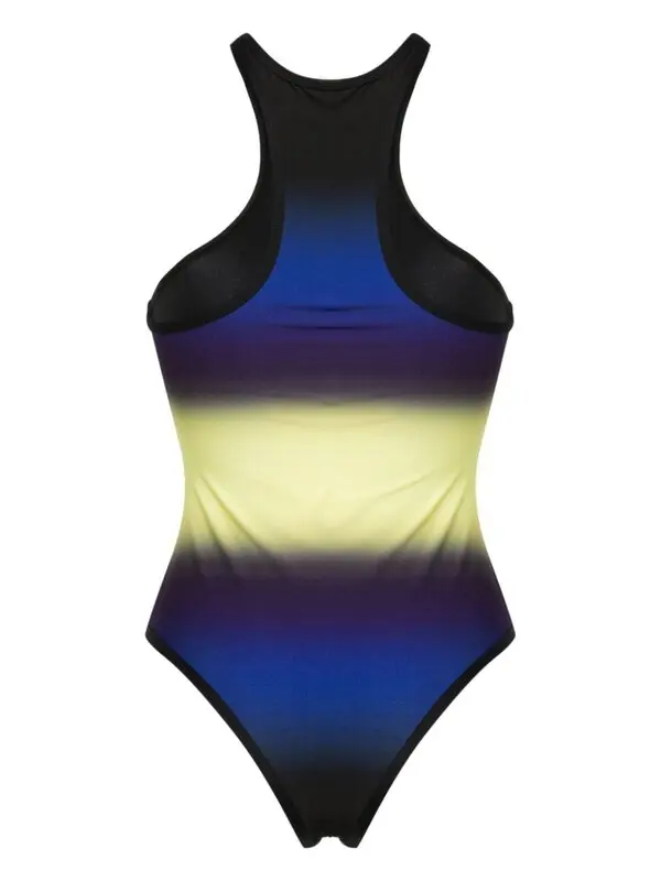 Attico Ombré-print Swimsuit