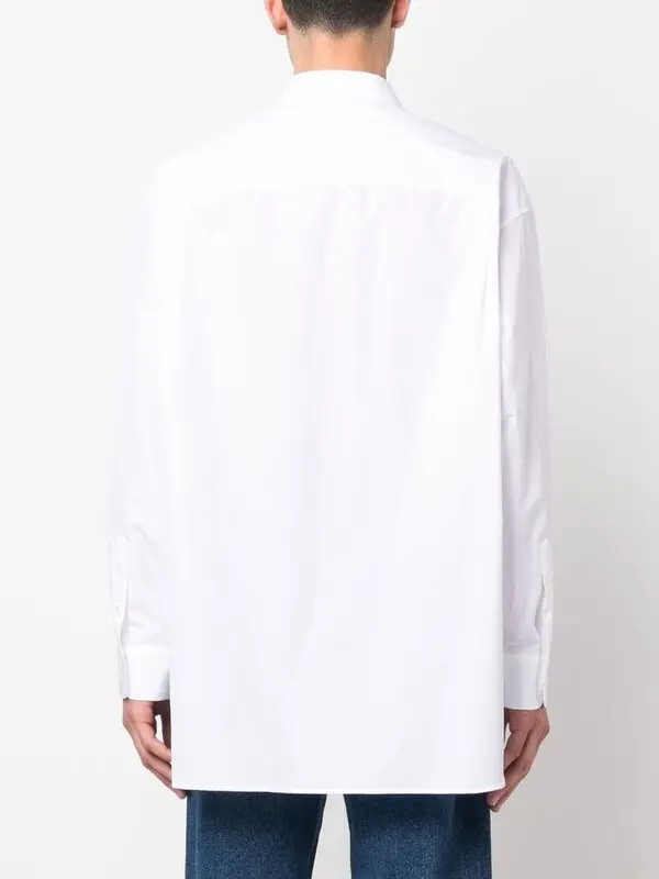 THE ROW Lukre Long-sleeve Cotton Shirt