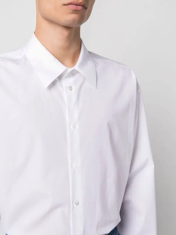 THE ROW Lukre Long-sleeve Cotton Shirt