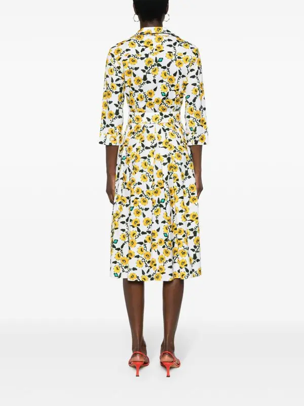 Samantha Sung Audrey Midi Shirt Dress
