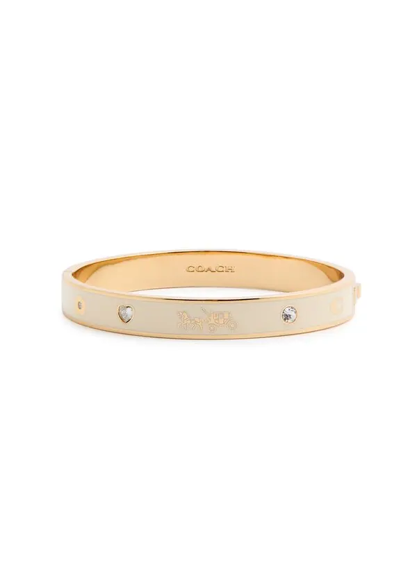 COACH Horse And Carriage Embellished Bracelet