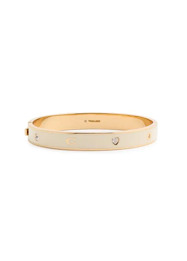 COACH Horse And Carriage Embellished Bracelet