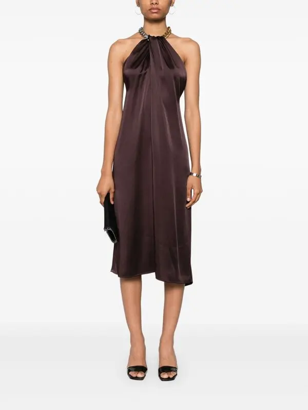 Stella McCartney Falabella-chain Midi Dress