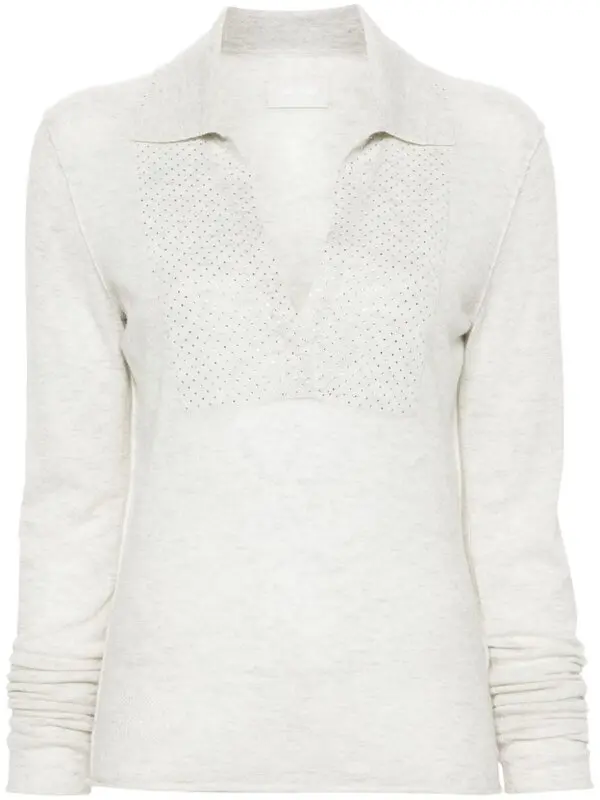 Zadig&Voltaire Sally Rhinestone-embellished Cashmere Jumper