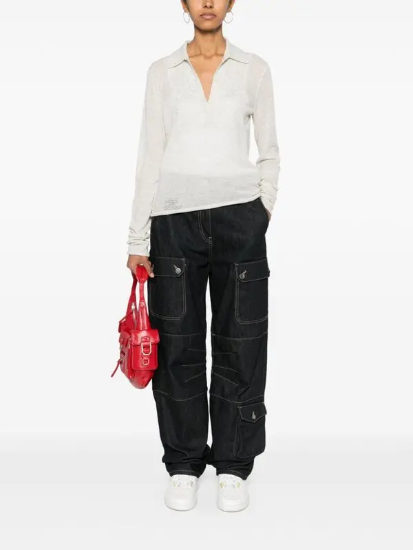 Zadig&Voltaire Sally Rhinestone-embellished Cashmere Jumper