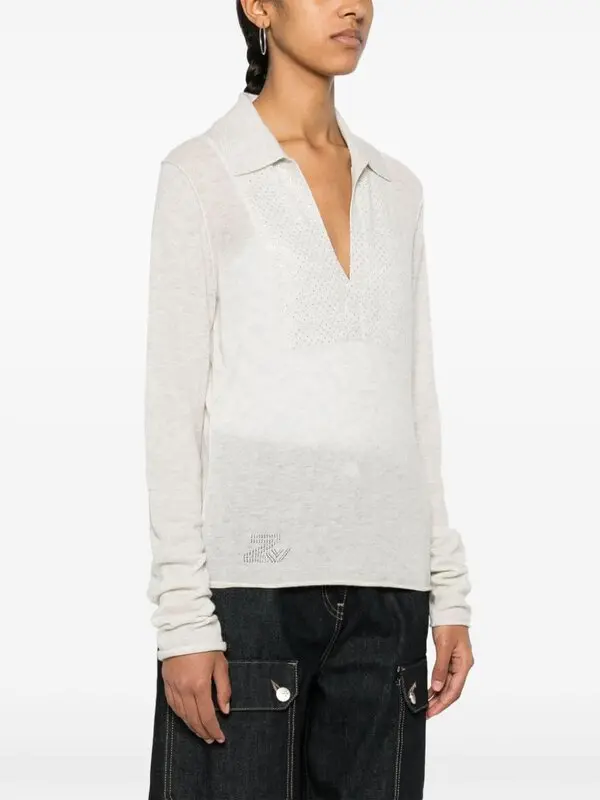 Zadig&Voltaire Sally Rhinestone-embellished Cashmere Jumper