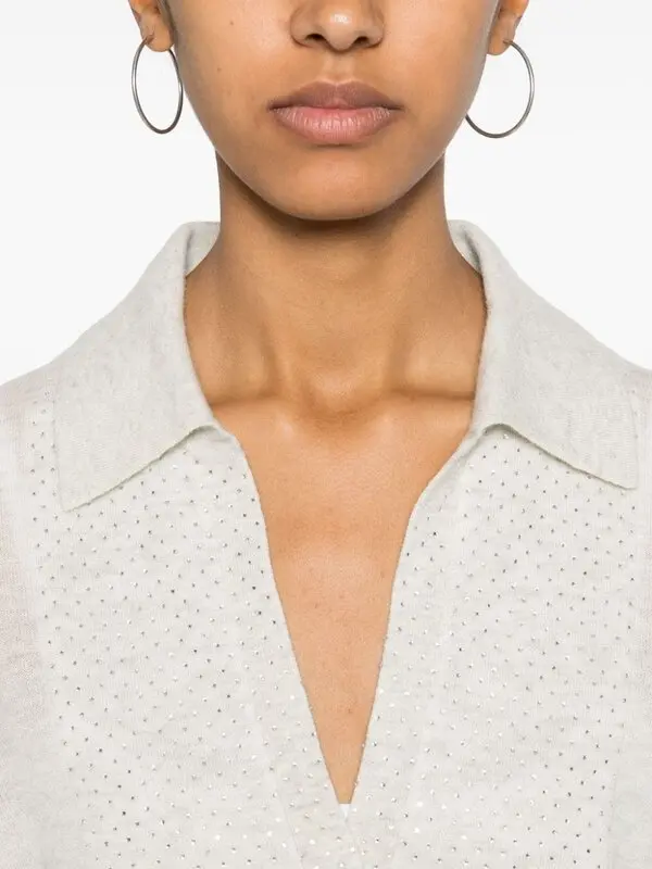 Zadig&Voltaire Sally Rhinestone-embellished Cashmere Jumper