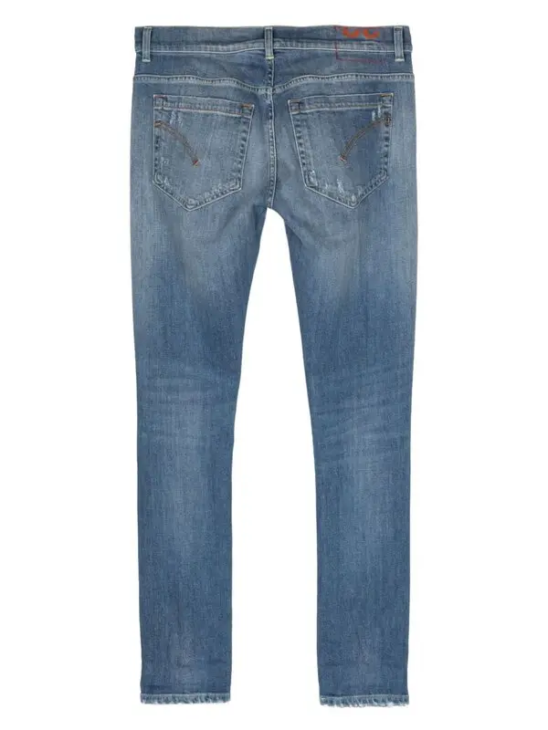 DONDUP George Mid-rise Skinny Jeans - Blue