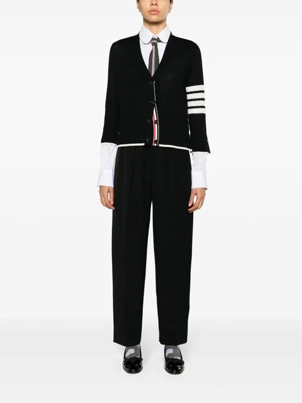 Thom Browne 4-bar Virgin Wool Cardigan