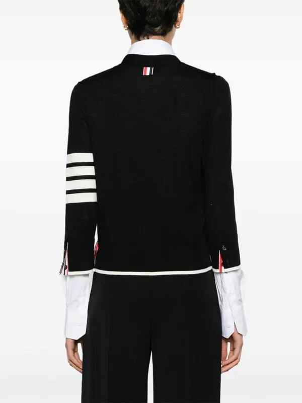Thom Browne 4-bar Virgin Wool Cardigan