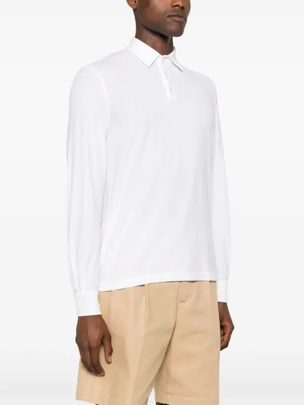 Fedeli Alby Long-sleeve Polo Shirt
