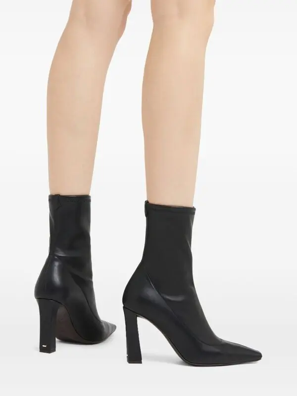 GIUSEPPE ZANOTTI 90mm Janiee Stretch Ankle Boots - Black