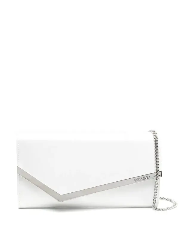 JIMMY CHOO Emmie Clutch - Neutrals