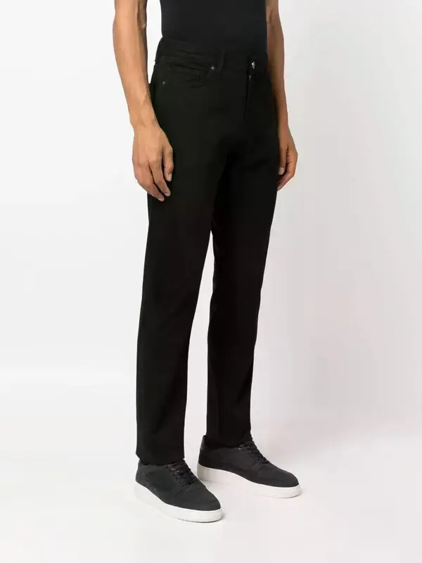 Zegna Slim-cut Gabardine Trousers