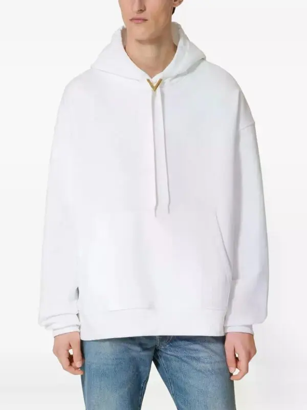 Valentino Garavani Vlogo Cotton Hoodie