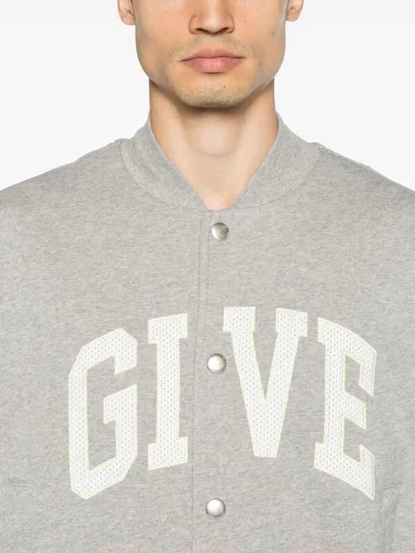 Givenchy Mélange-effect Cotton Track Jacket