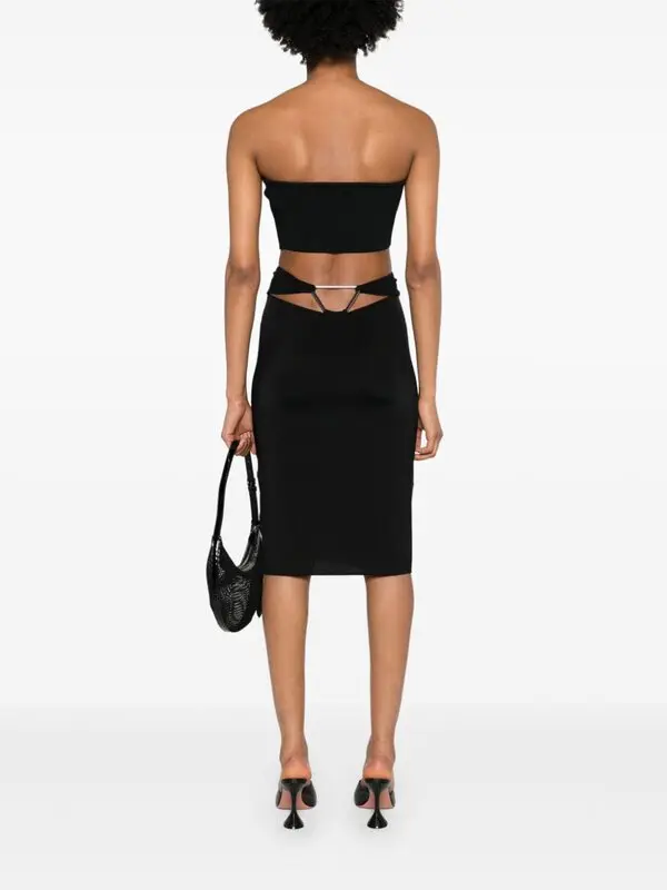 Coperni Triangle-hardware Midi Skirt