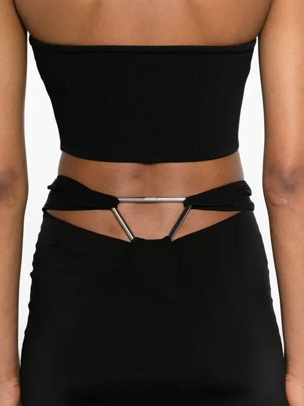Coperni Triangle-hardware Midi Skirt