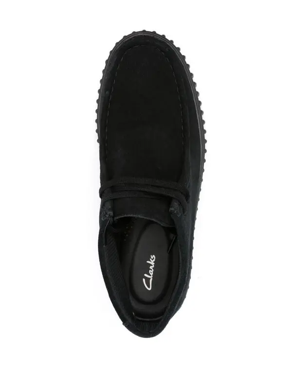 Clarks Torhill Hi Suede Boots - Black