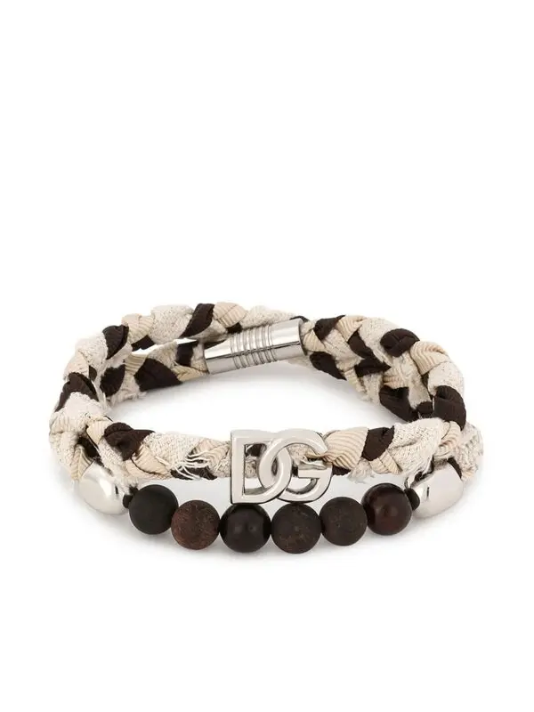 Dolce & Gabbana Braided Bracelet - Neutrals