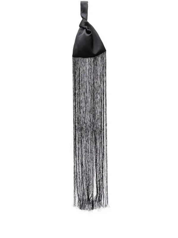 Nanushka Jen Fringed Clutch Bag