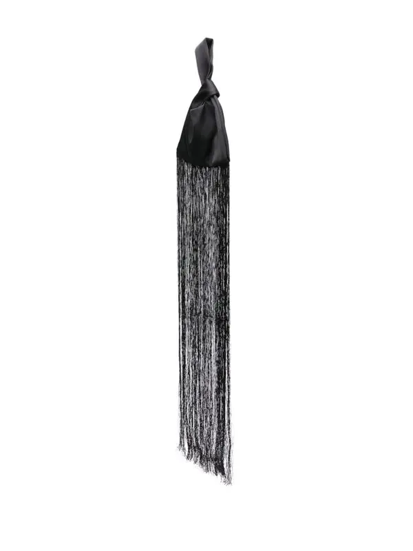 Nanushka Jen Fringed Clutch Bag