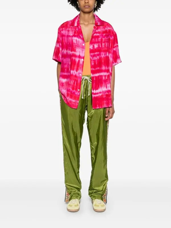 P.a.r.o.s.h Tie-dye Silk Shirt
