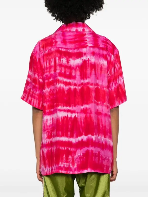 P.a.r.o.s.h Tie-dye Silk Shirt