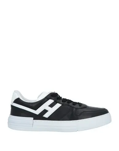 Hogan Leather Sneakers - Black
