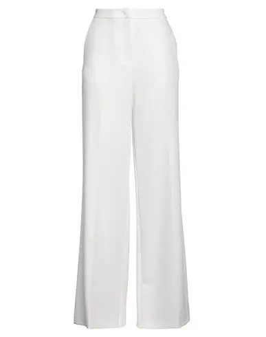 Pinko Wide Leg Trousers - White