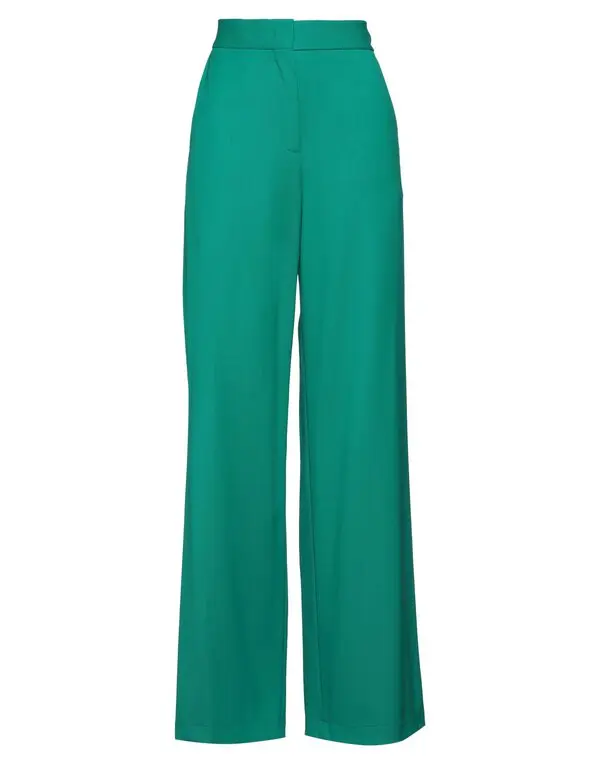 MSGM High Waisted Wide Leg Pants