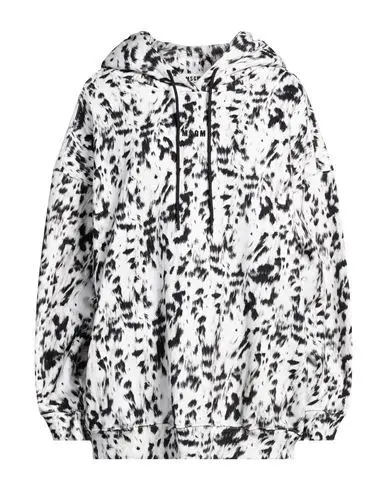MSGM Printed Cotton Hoodie