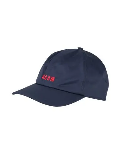 MSGM Embroidered Twill Baseball Cap - Navy