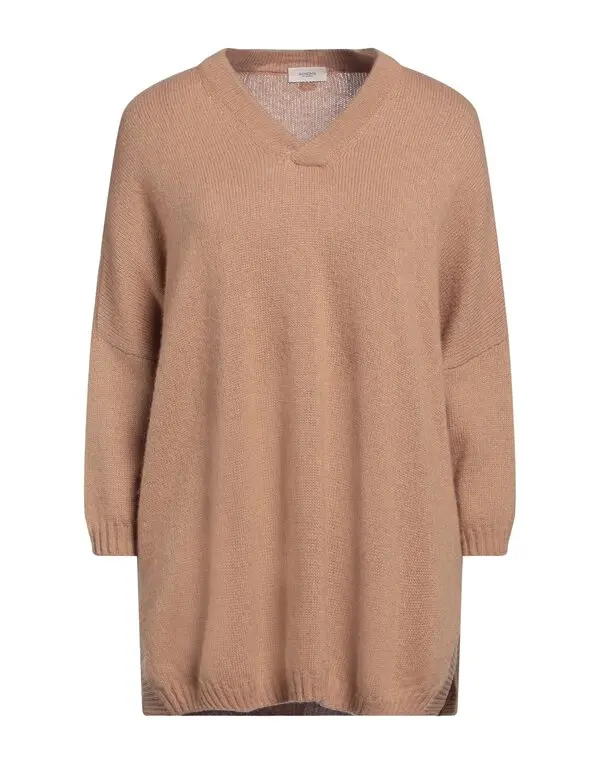Agnona Wool, Cashmere, And Silk Sweater - Beige