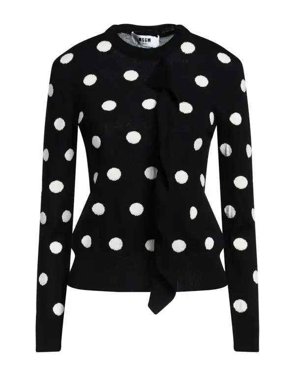 MSGM Polka-dot Virgin Wool Sweater