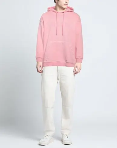 MSGM Cotton Fleece Sweatshirt With Logo Print