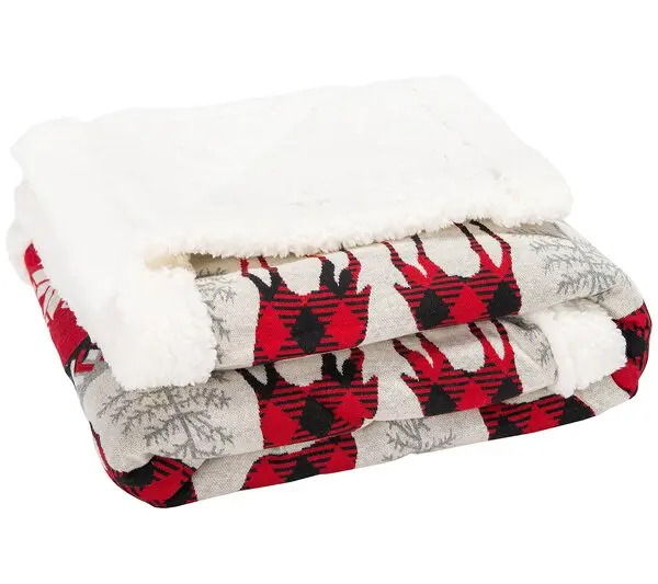 SAFAVIEH Prancer Sherpa Throw