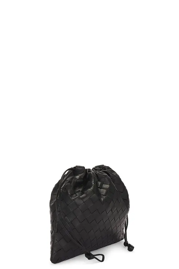 Bottega Veneta Medium Pouch - Black