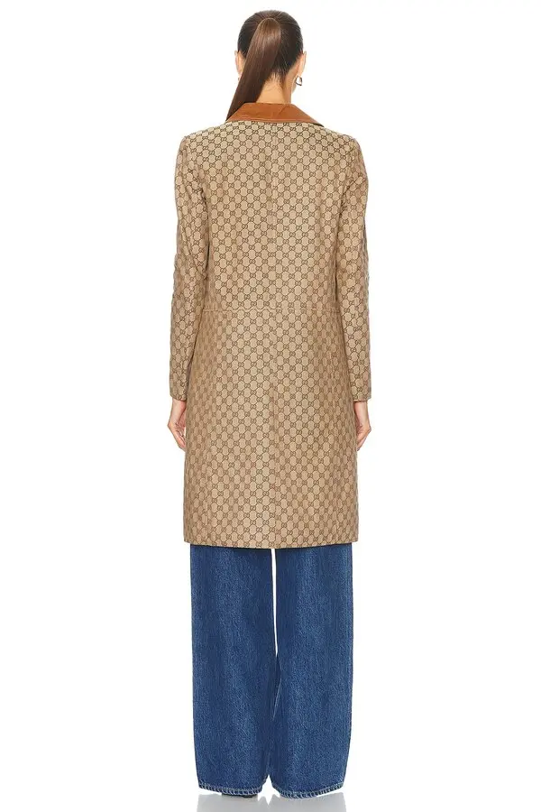 Gucci Gg Long Jacket