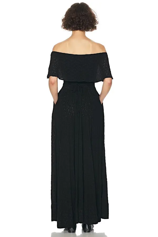 knee length dresses for ladies Eyelet Fit & Flare Dress main image 1