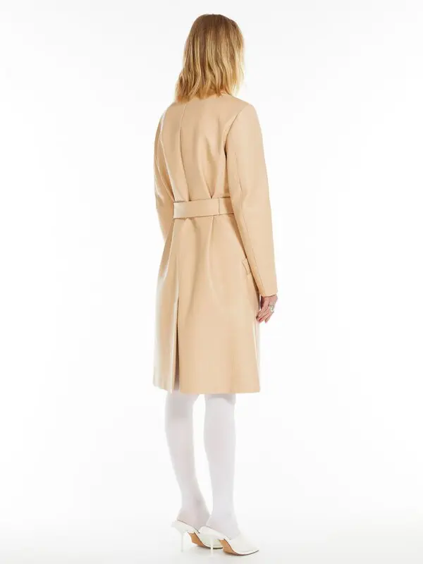 Max Mara Nappa Leather Trench Coat
