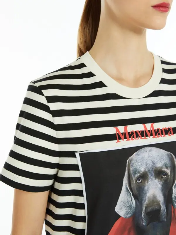 Max Mara Striped Cotton T-shirt