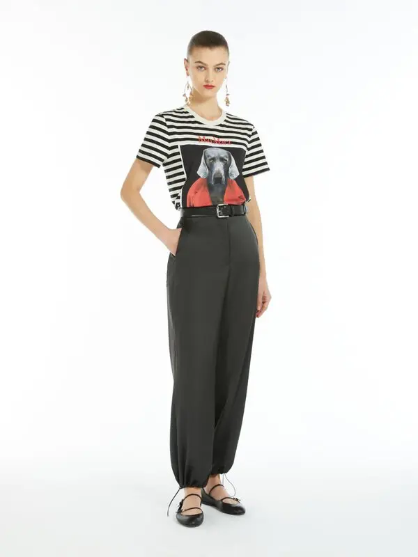 Max Mara Striped Cotton T-shirt