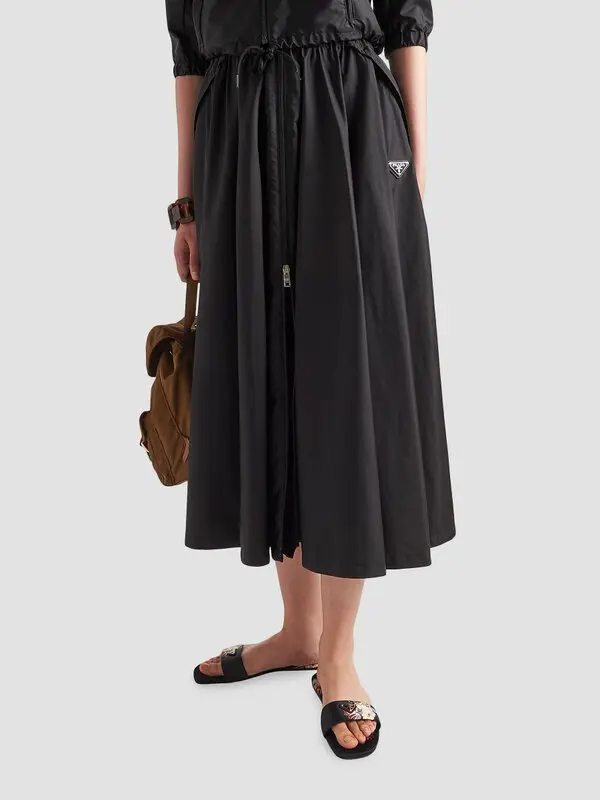 Prada Full Light Re-nylon Skirt