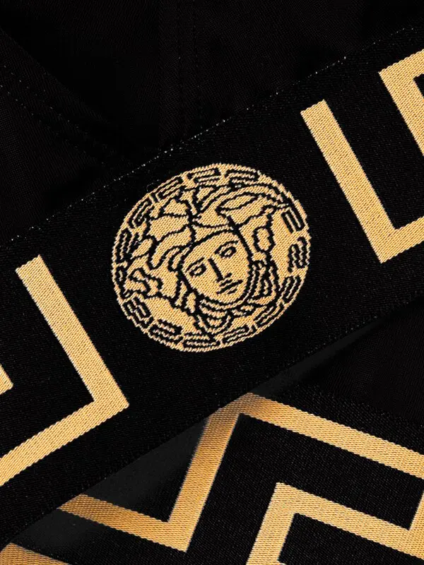 Versace Greca Triangle Bikini Top