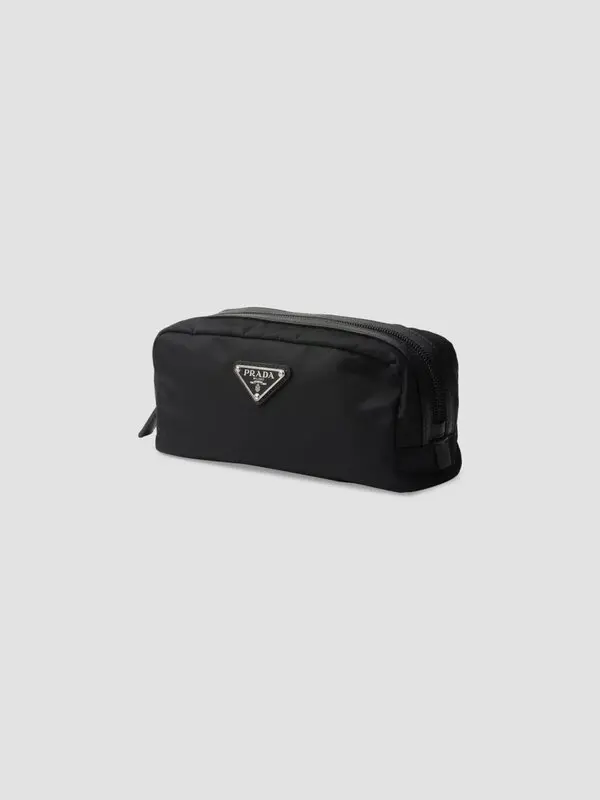 Prada Re-nylon And Saffiano Necessaire - Black